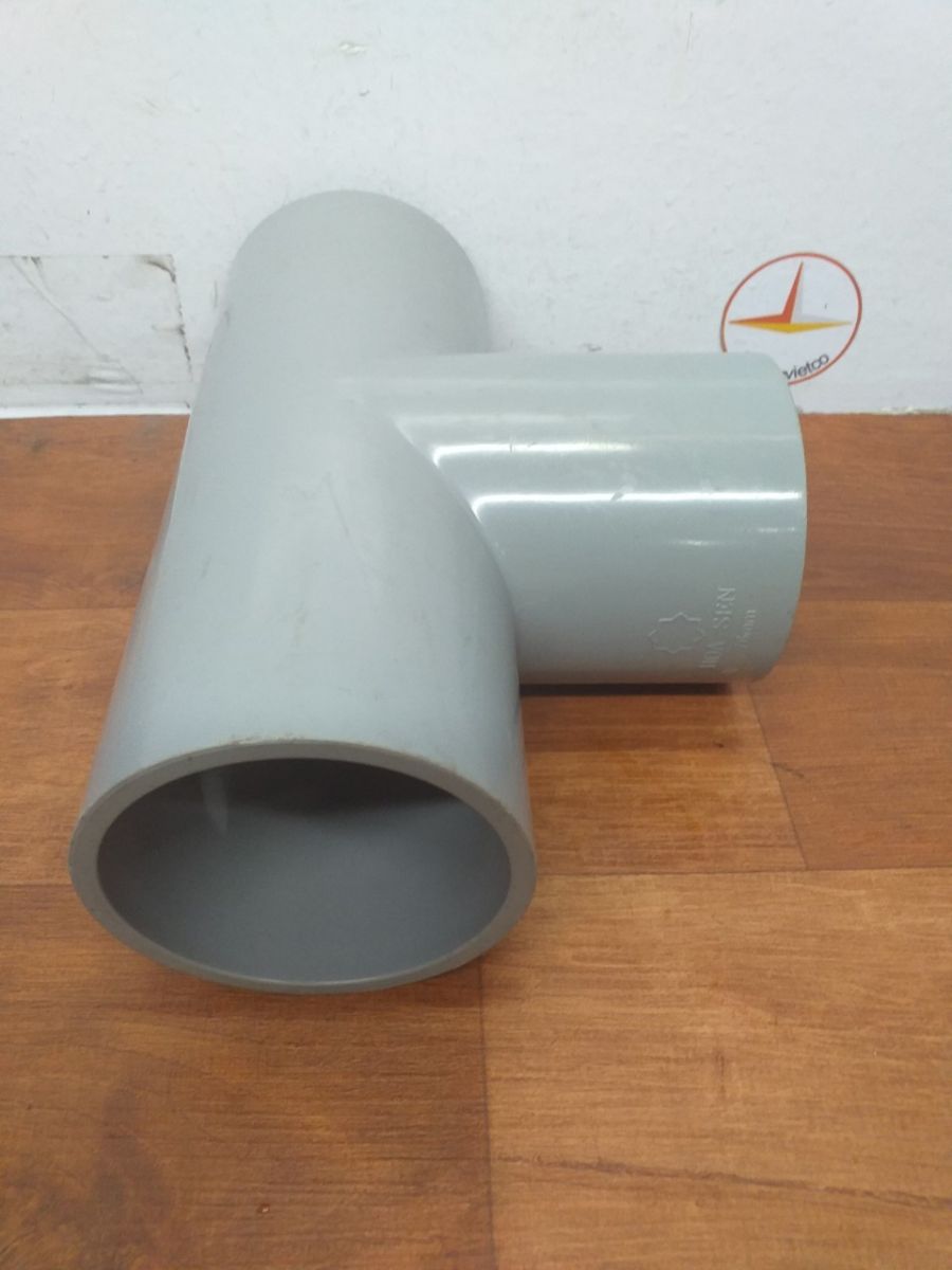 Tê 76 nhựa PVC Hoa Sen dày - T76