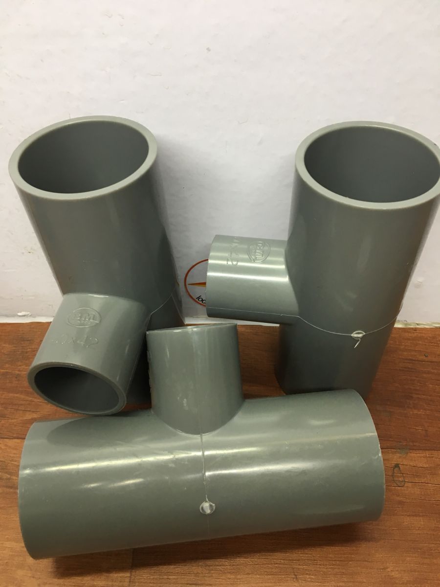 Tê giảm 60x42 nhựa PVC Bình Minh - T60x42